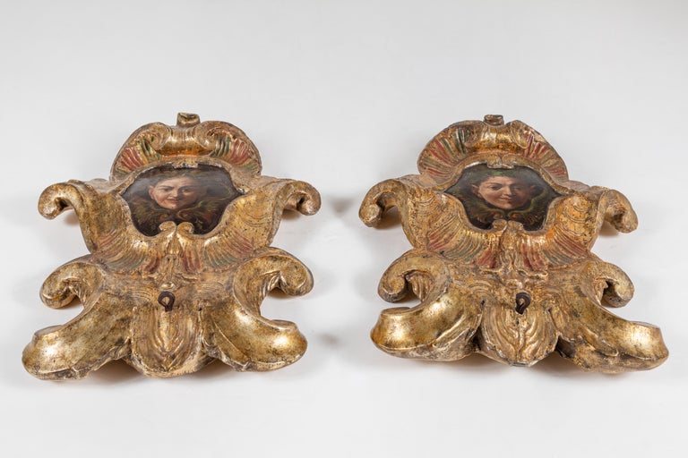 Whimsical, Polychrome Wall Plaques For Sale at 1stDibs