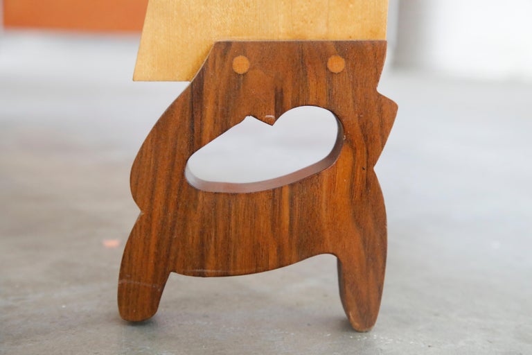 Whimsical Post-Modern Craftsman Faux-Saw Coffee Table at 1stDibs ...