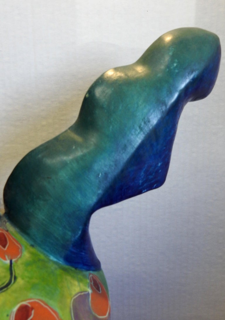 Whimsical Vase Sculpture by Marilee Hall For Sale at 1stDibs