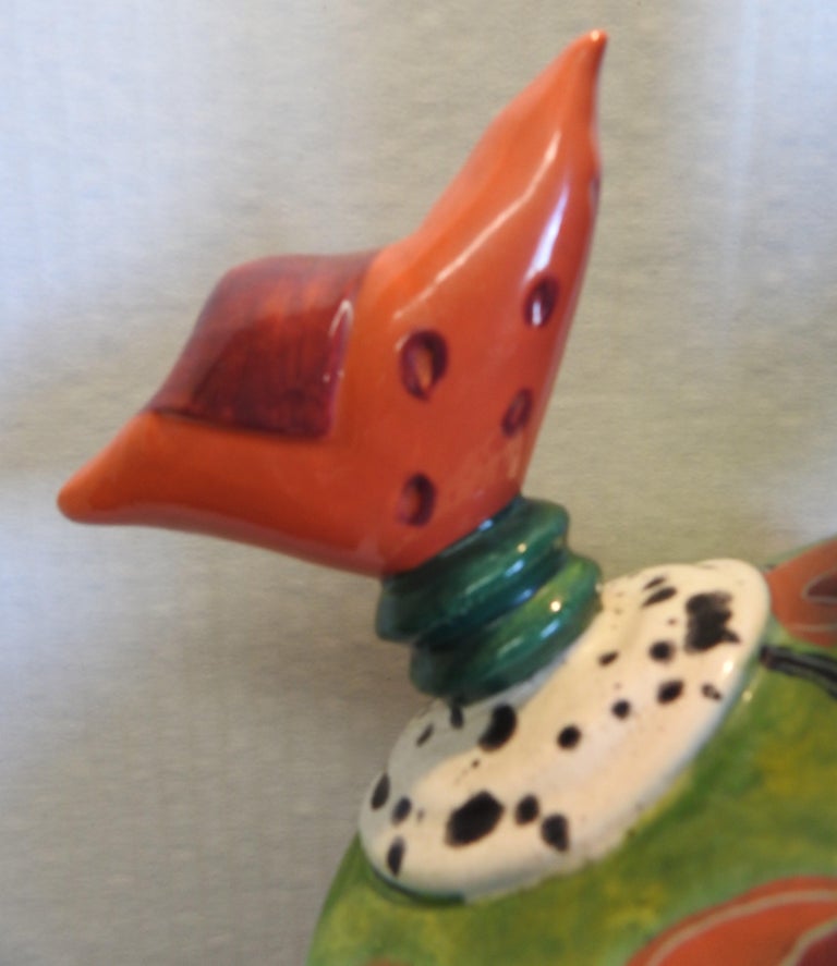Whimsical Vase Sculpture by Marilee Hall For Sale at 1stDibs