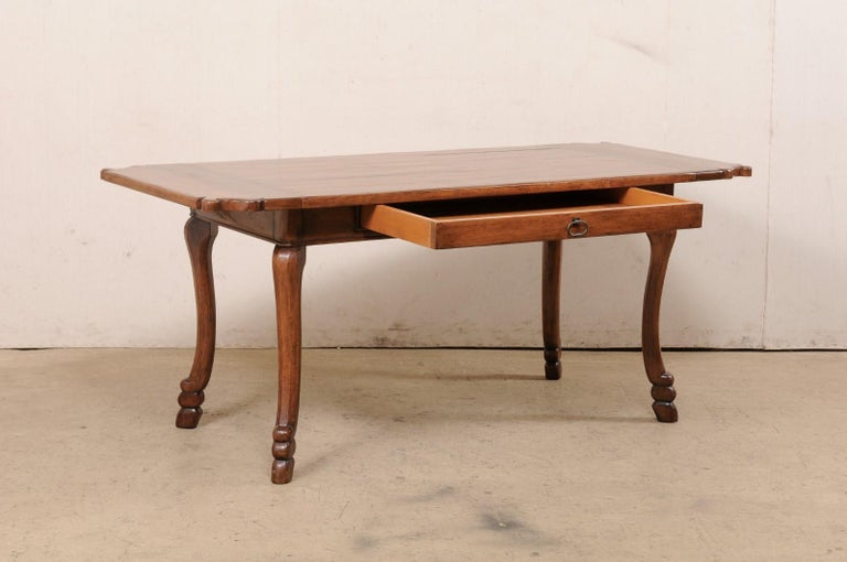 Whimsically Carved Table with Single Drawer and Unique Feet 'or a Great ...