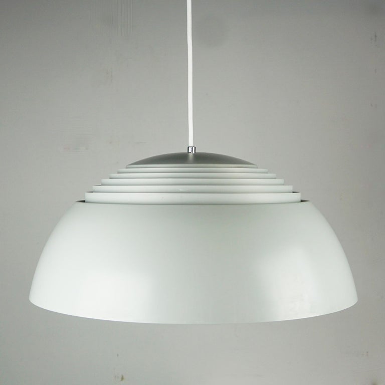 White AJ Royal Pendant by Arne Jacobsen for Louis Poulsen Denmark For ...