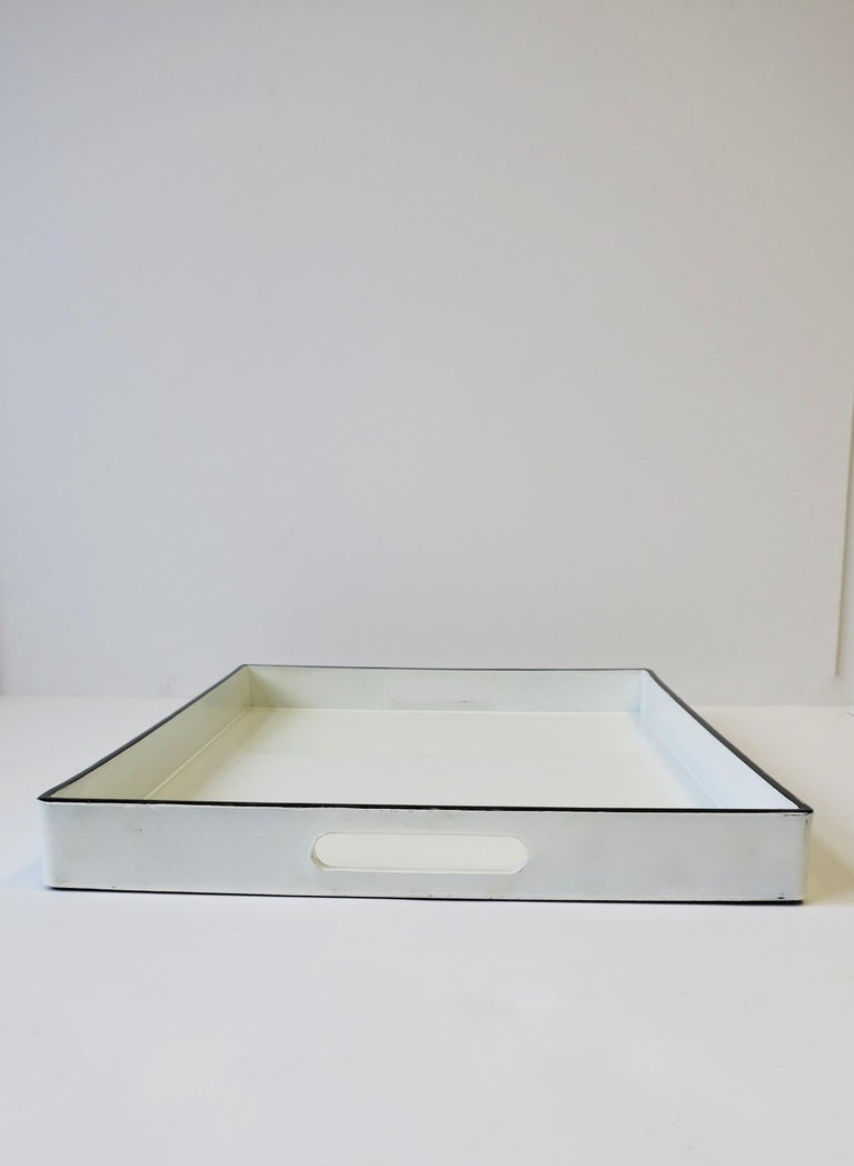 Black and White Lacquer Serving Tray at 1stDibs | black and white ...