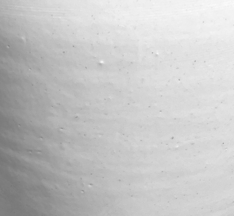White Barrel Shape Ceramic Vase China Contemporary For Sale At 1stdibs