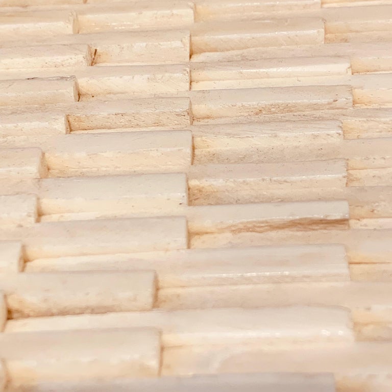 White Bone Textured Box, India, Contemporary For Sale at 1stDibs