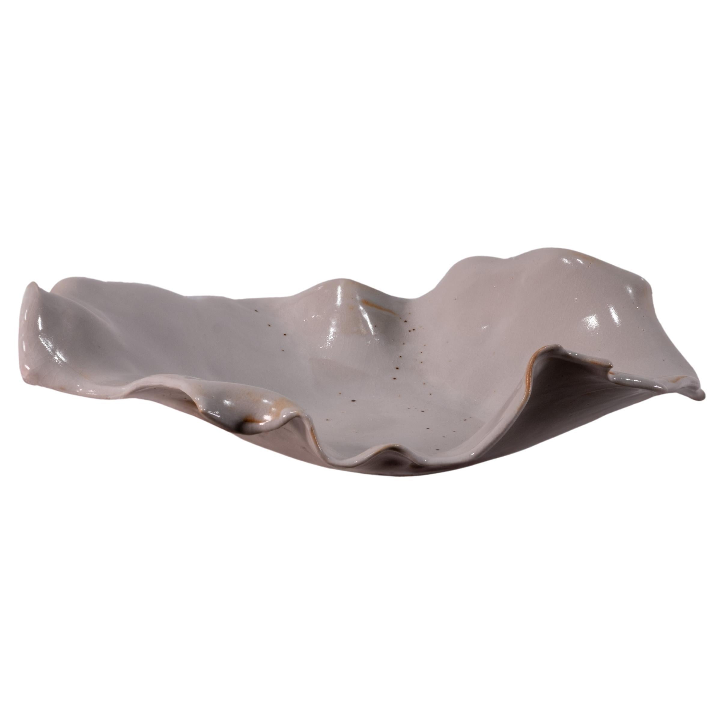 Persimmon Ceramic Serving Bowl by Alex Muradian For Sale at 1stDibs
