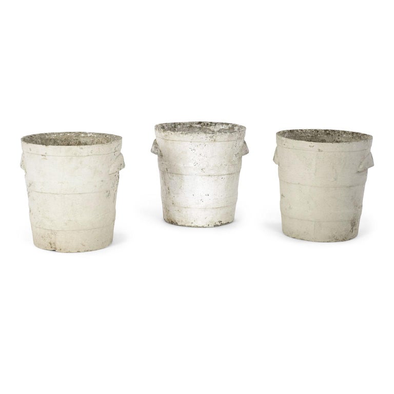 White Composite French Planter at 1stDibs