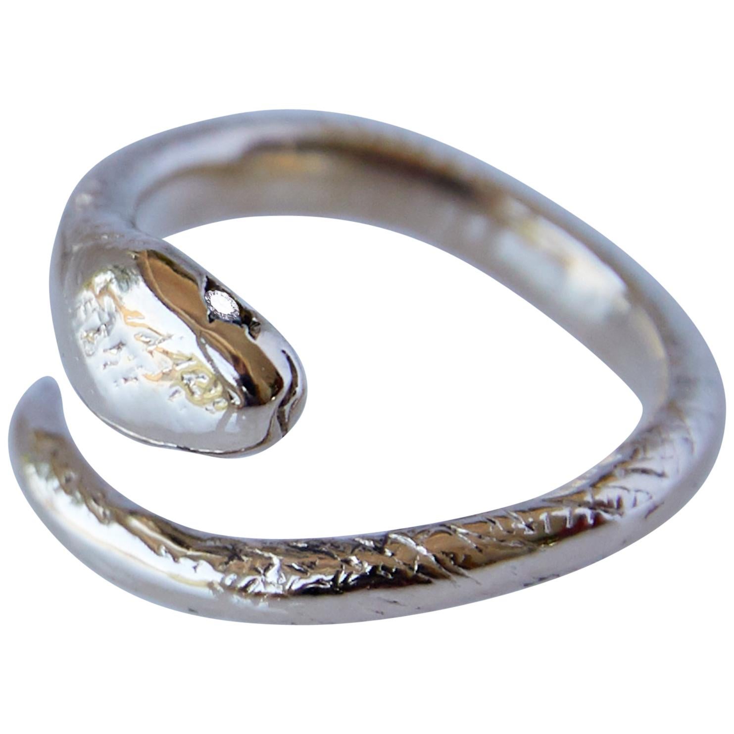 Victorian Gemstone Gold Three Snake Ring at 1stDibs