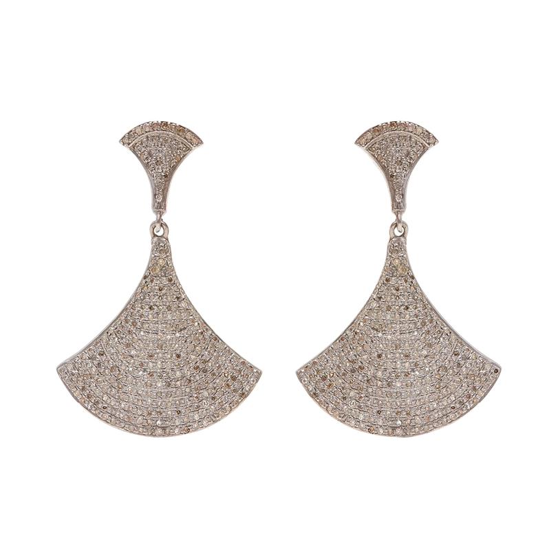 Opal and Diamond Chandelier Earrings For Sale at 1stDibs