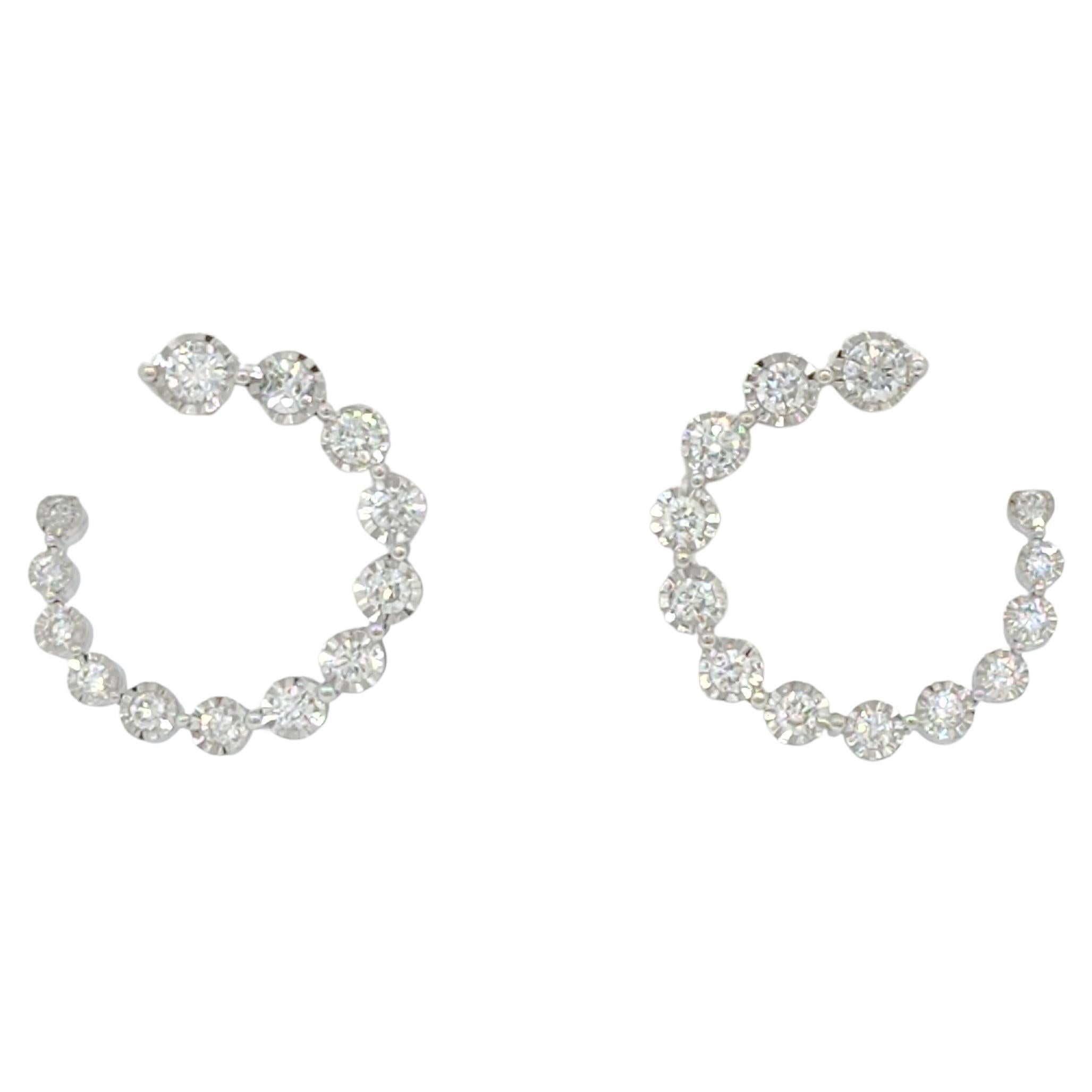 Hermes Azur Silver Earrings at 1stDibs | hermes azur sneaker