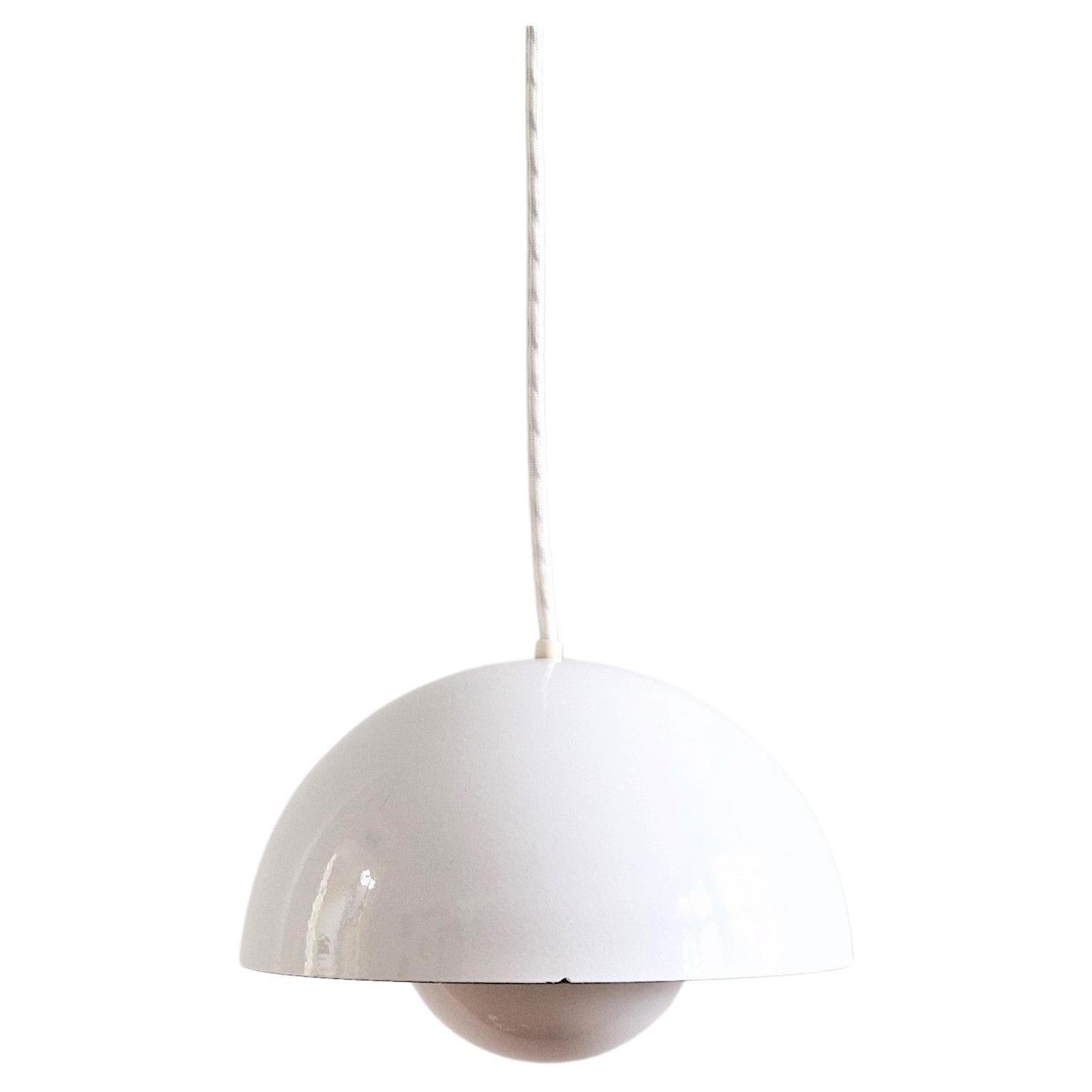 Iconic Verner Panton Flowerpot Pendant Lamps at 1stDibs