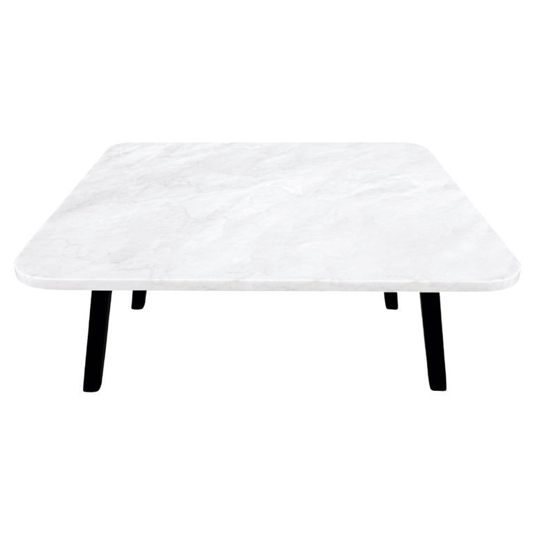 White Form D Coffee Table by Un’common For Sale at 1stDibs