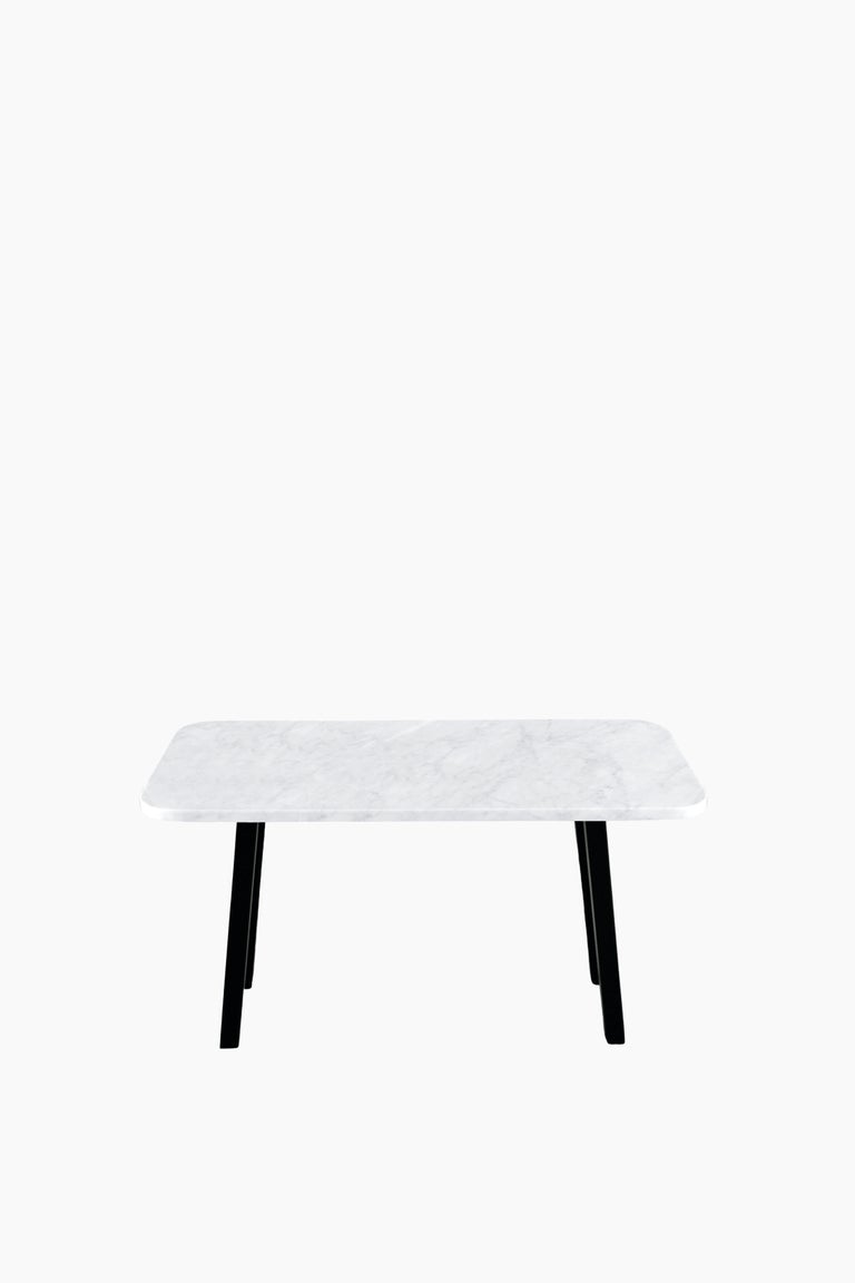 White Form E Side Table by Un’common For Sale at 1stDibs
