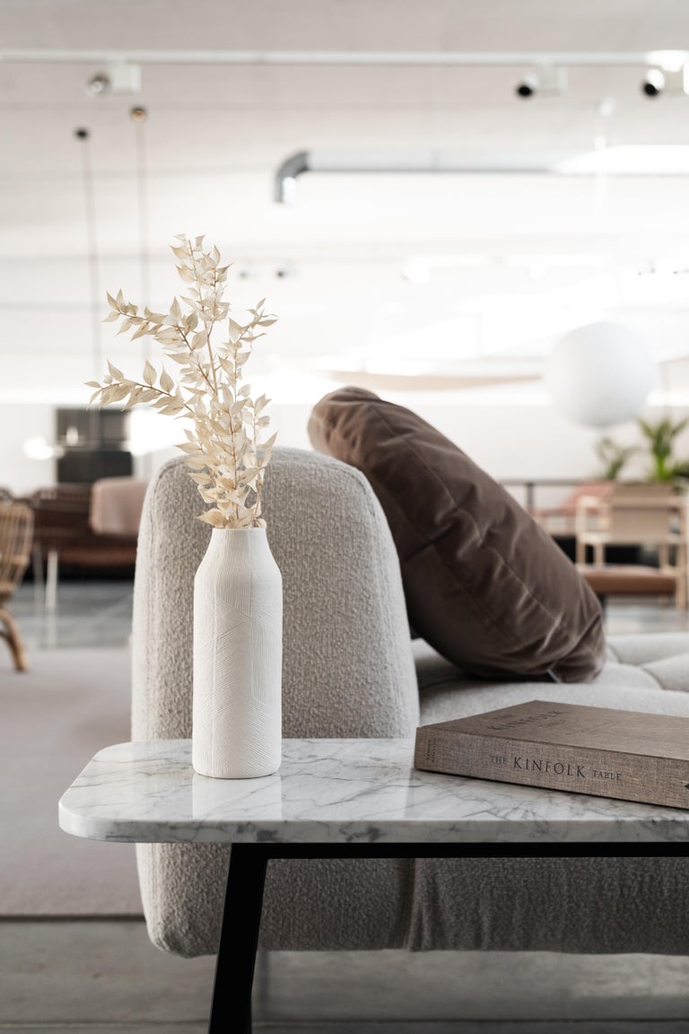 White Form E Side Table by Un’common For Sale at 1stDibs