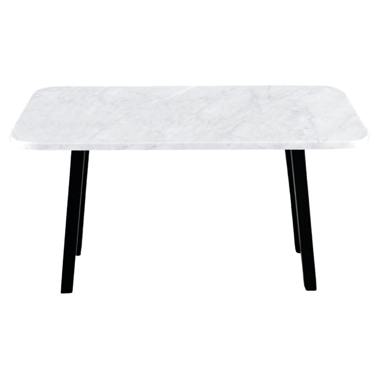 White Form E Side Table by Un’common For Sale at 1stDibs