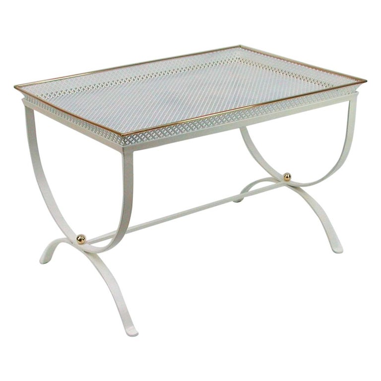 White French Midcentury Side Table, 1950s For Sale at 1stDibs
