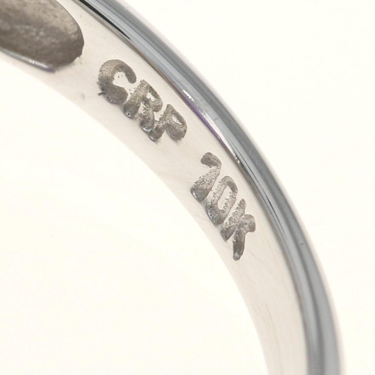 White Gold Color Change Glass Zandrite and Diamond Halo Ring, 10k ...