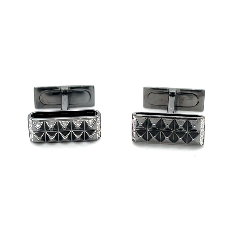White Gold Cufflinks For Sale at 1stDibs