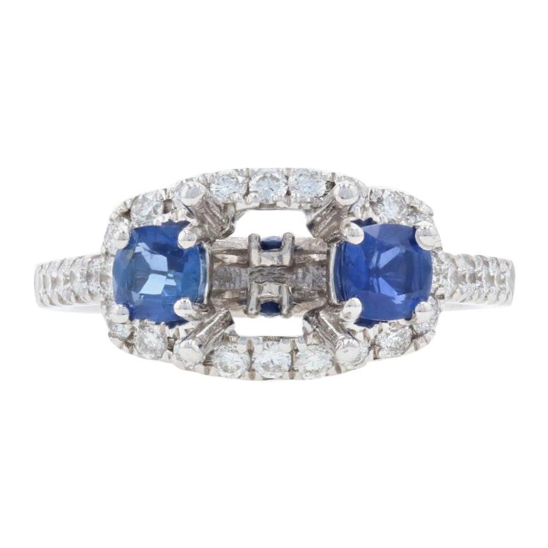 Yellow Gold Semi-Mount Band, 14k for Stones Diamond Wedding Ring For ...