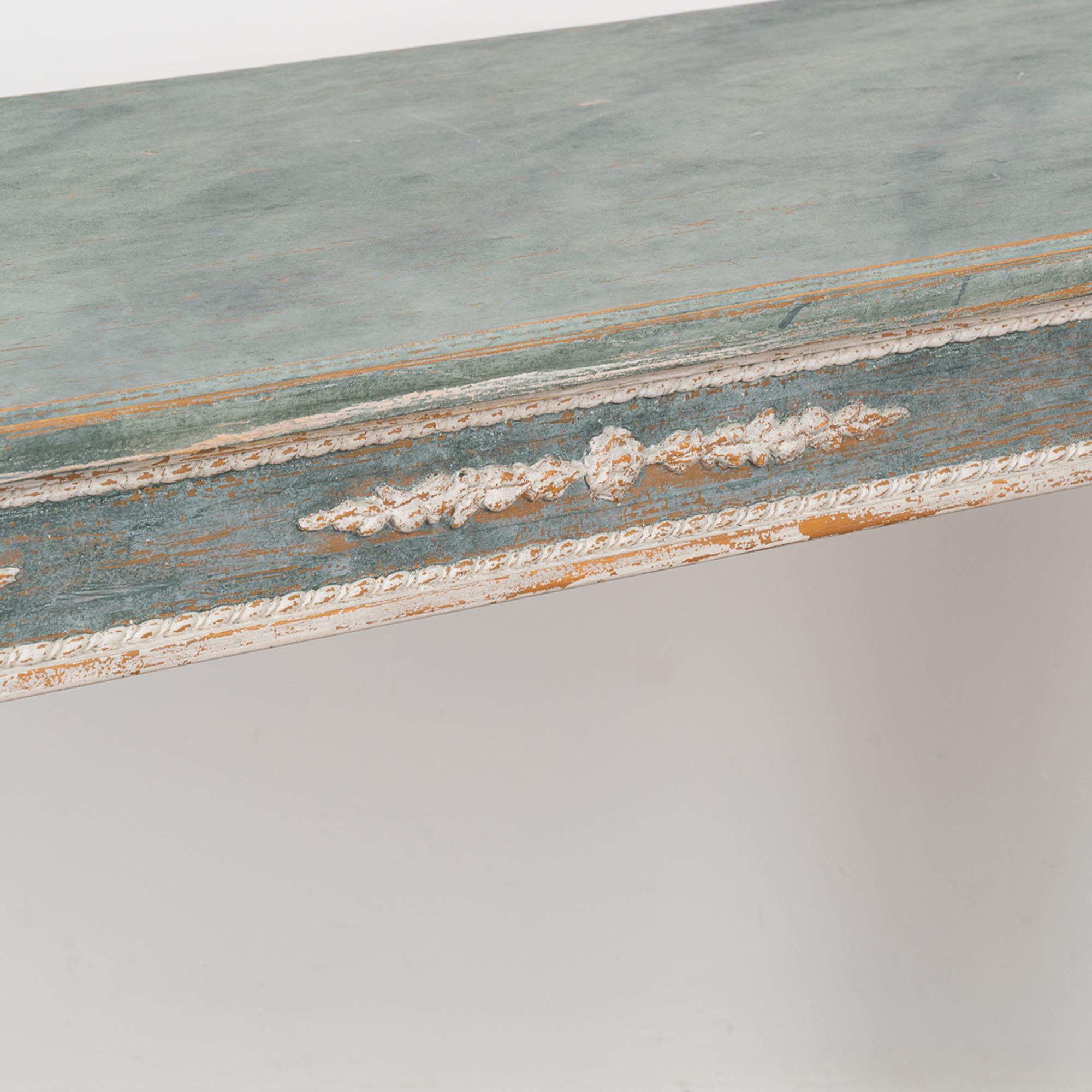 White Gustavian Console Table, Sweden circa 1890 For Sale at 1stDibs