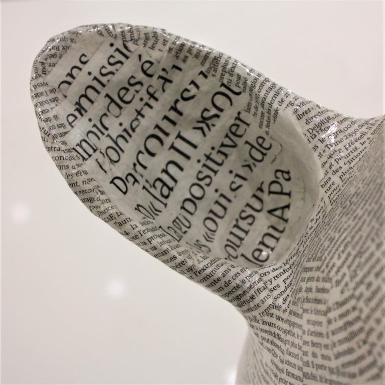 White Hippopotamus Papier-Mâché Trophy at 1stDibs | fictitious white ...