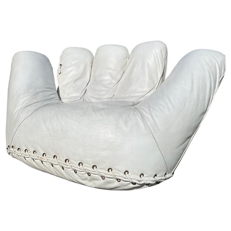 White Joe Baseball Lounge Chair by De Pas D´Urbino, Lomazzi for ...