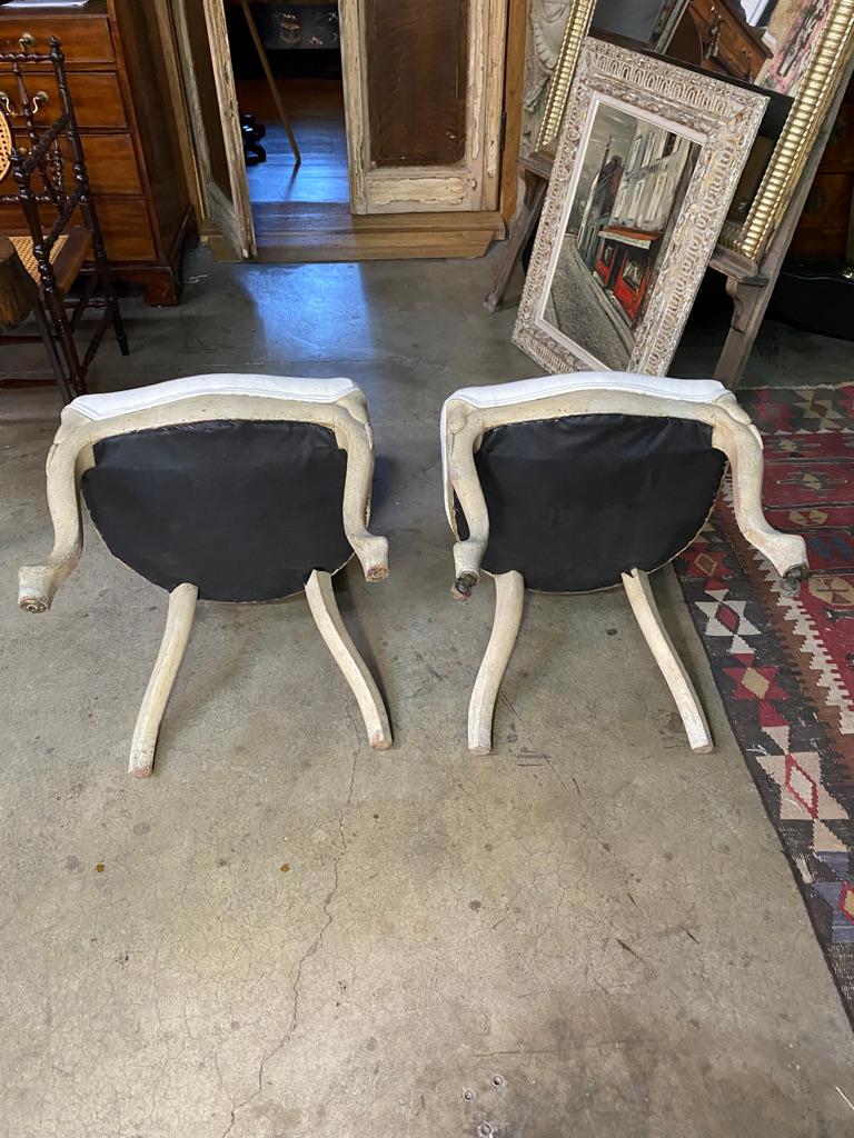 White John Henry Belter Chairs - Set of 2 For Sale at 1stDibs