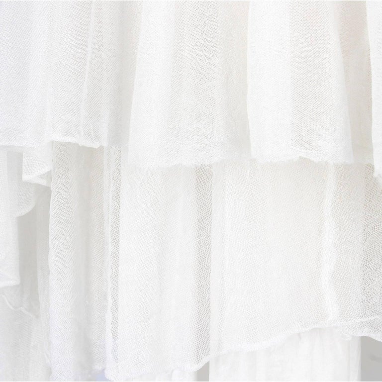 White Lace Vintage Wedding Dress, 1950s For Sale at 1stDibs