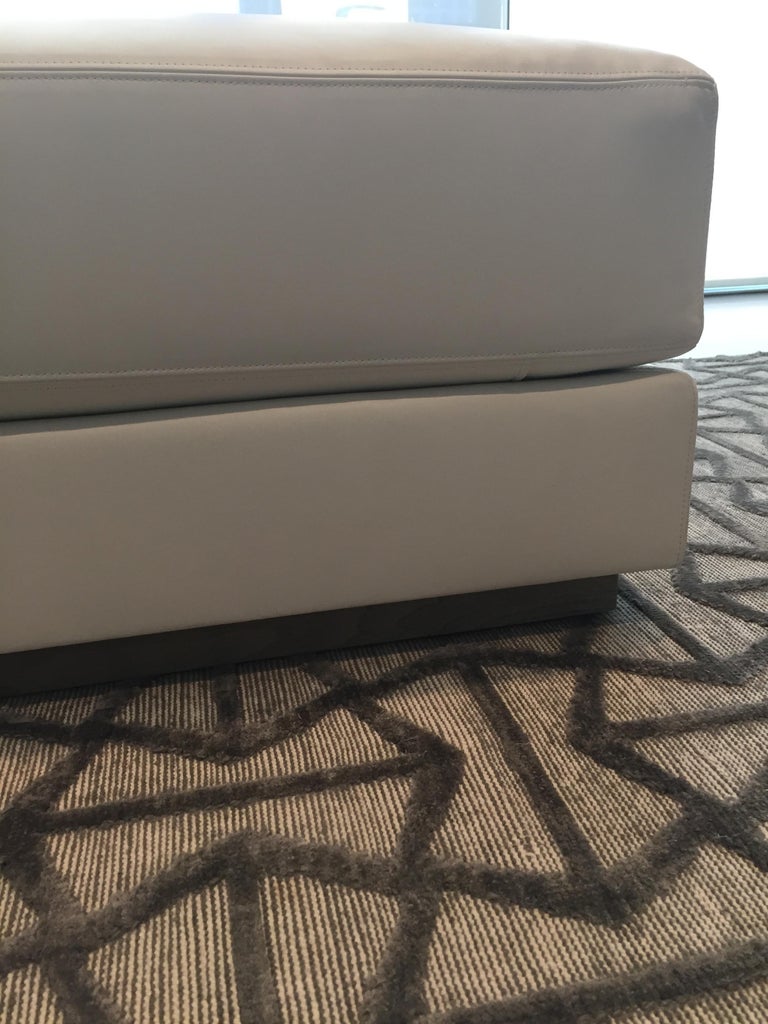 White Leather Sectional, Atelier Gary Lee Chai Ming Studios For Sale at ...