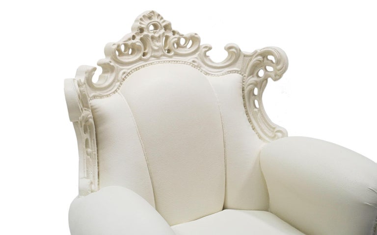 White Louis II Armchair by Pieter Jamart for Sixinch, Spain at 1stDibs ...