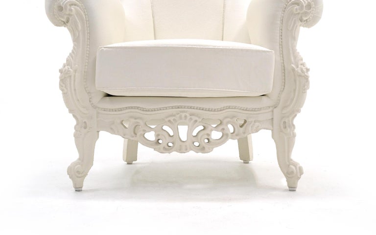 White Louis II Armchair by Pieter Jamart for Sixinch, Spain at 1stDibs ...