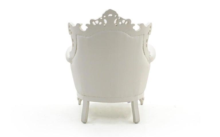 White Louis II Armchair by Pieter Jamart for Sixinch, Spain at 1stDibs ...