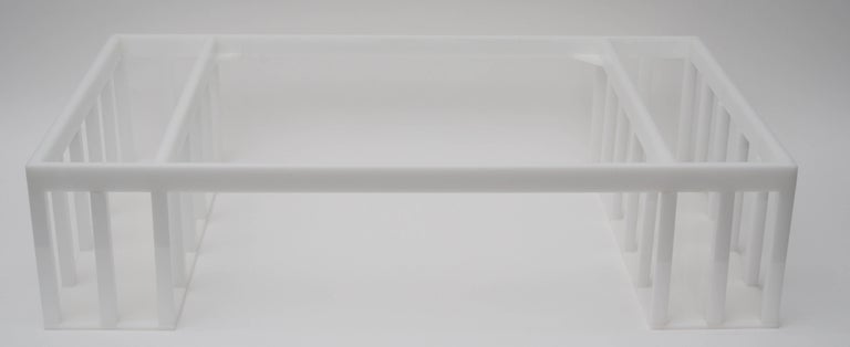 White Lucite Breakfast Tray at 1stDibs | white breakfast tray, modern ...