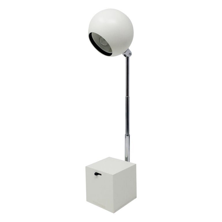 White Lytegem Desk Lamp by Michael Lax for Lightolier at 1stDibs