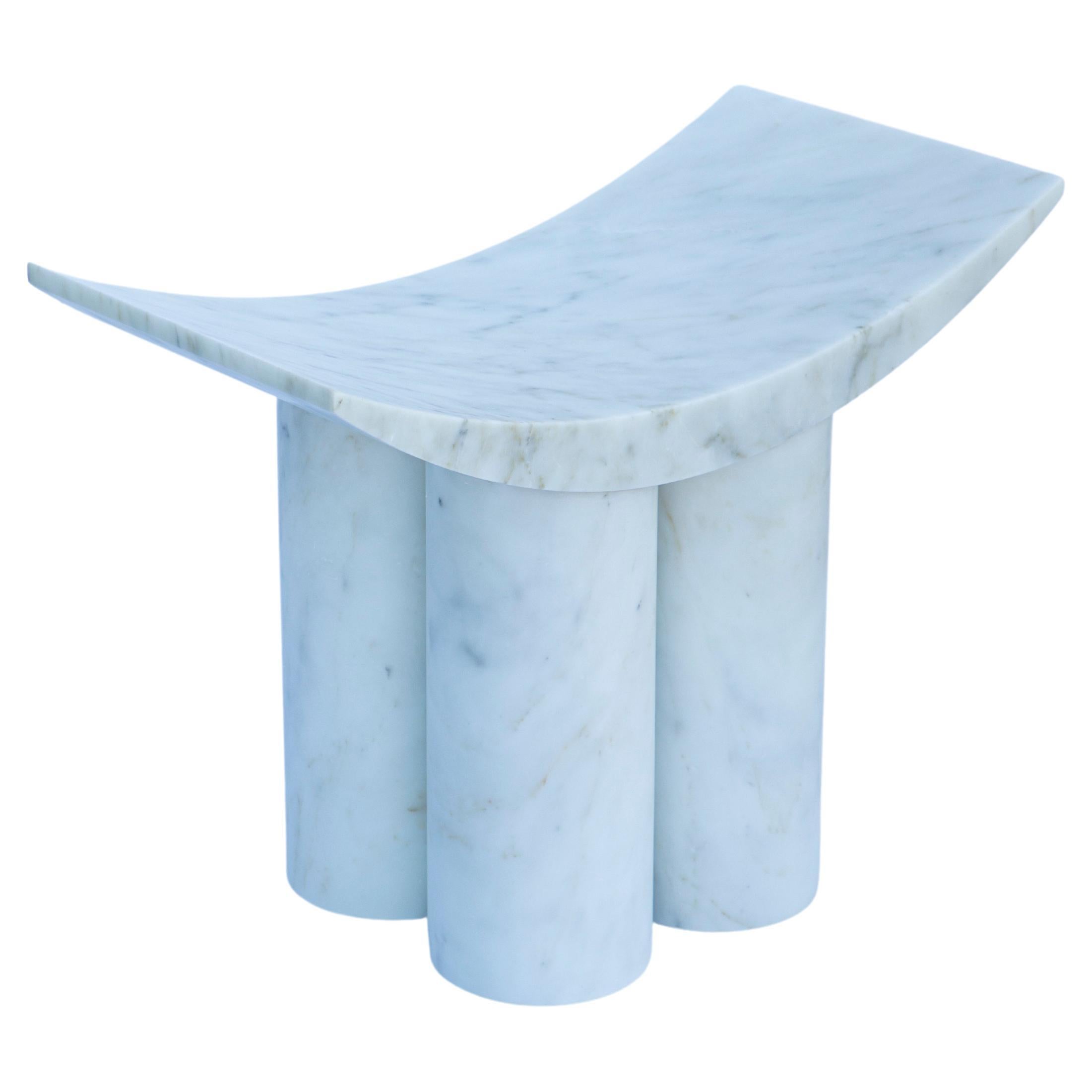 Marble Gamma Stool by Pietro Franceschini For Sale at 1stDibs