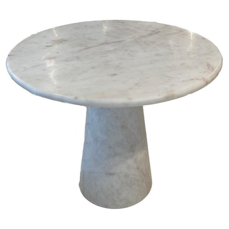 White Marble Table at 1stDibs