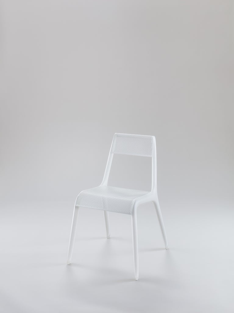 White Matt Ultraleggera Chair by Zieta For Sale at 1stDibs