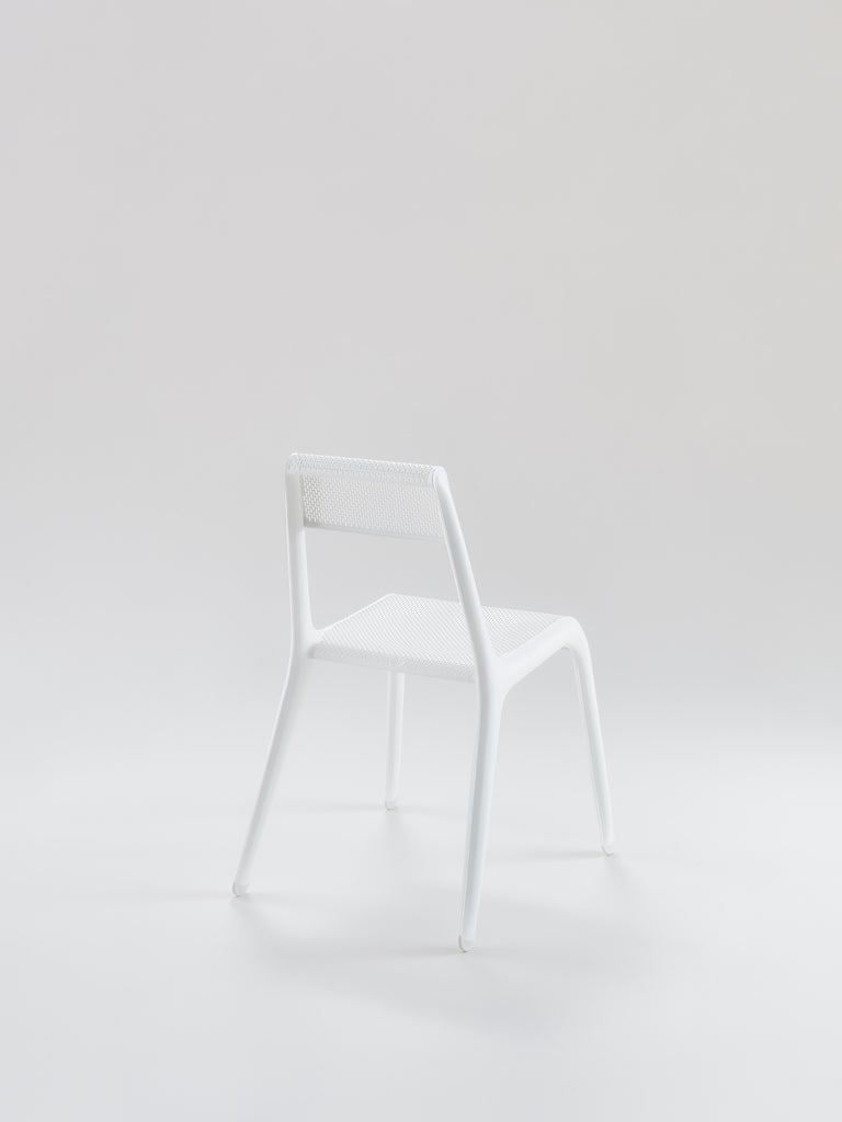 White Matt Ultraleggera Chair by Zieta For Sale at 1stDibs