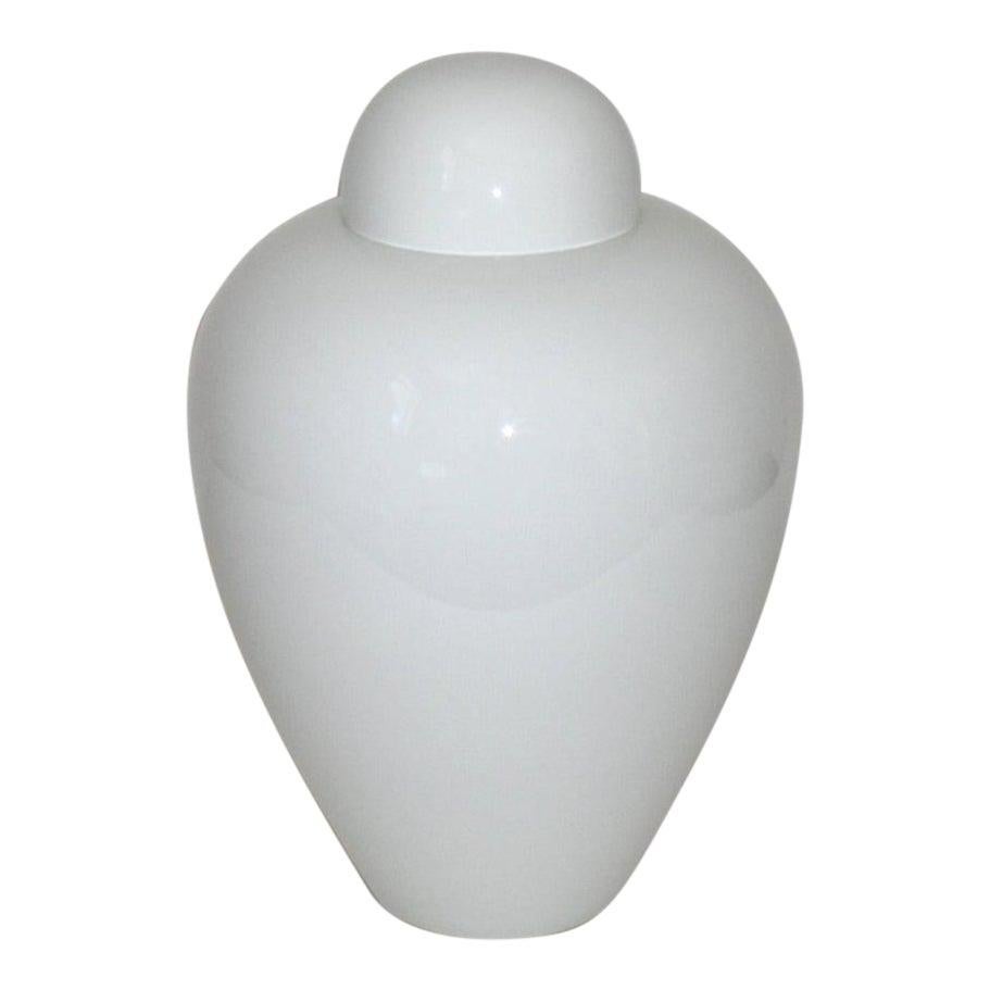 Mila Peking Glass Tall Ginger Jar with Lid by Robert Kuo, Limited ...