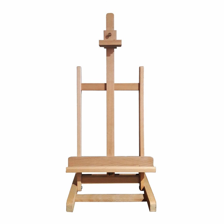 White Oak Adjustable Table Easel from Paris For Sale at 1stdibs