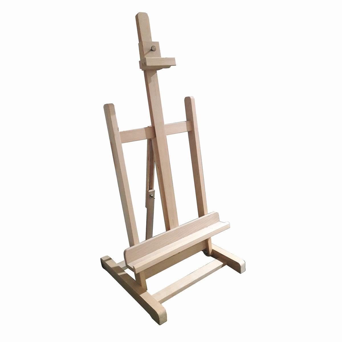 White Oak Adjustable Table Easel from Paris at 1stDibs