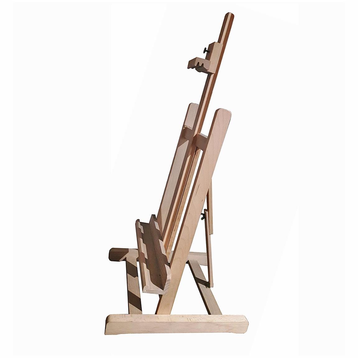 White Oak Adjustable Table Easel from Paris at 1stDibs
