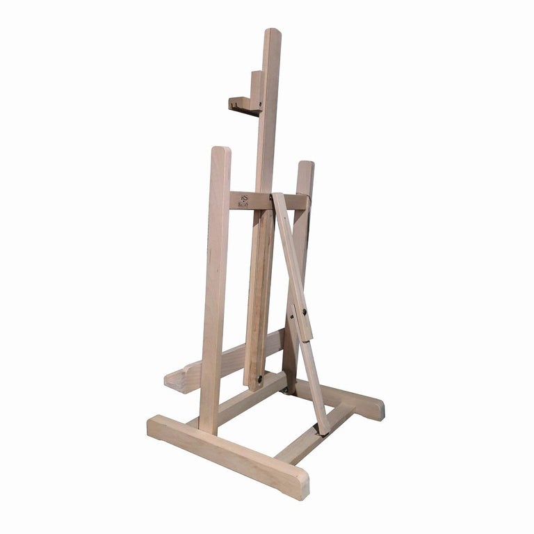 White Oak Adjustable Table Easel from Paris at 1stDibs
