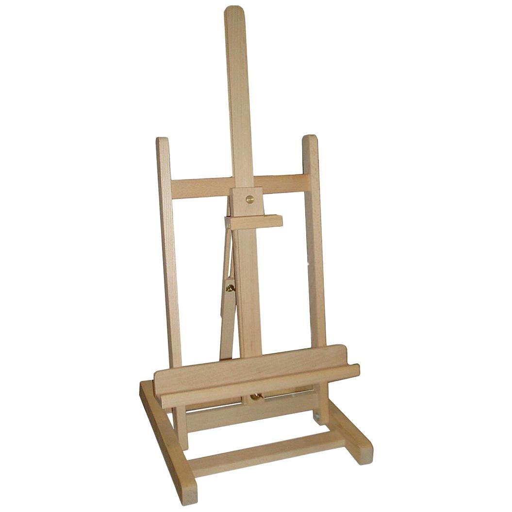 White Oak Adjustable Table Easel from Paris at 1stDibs