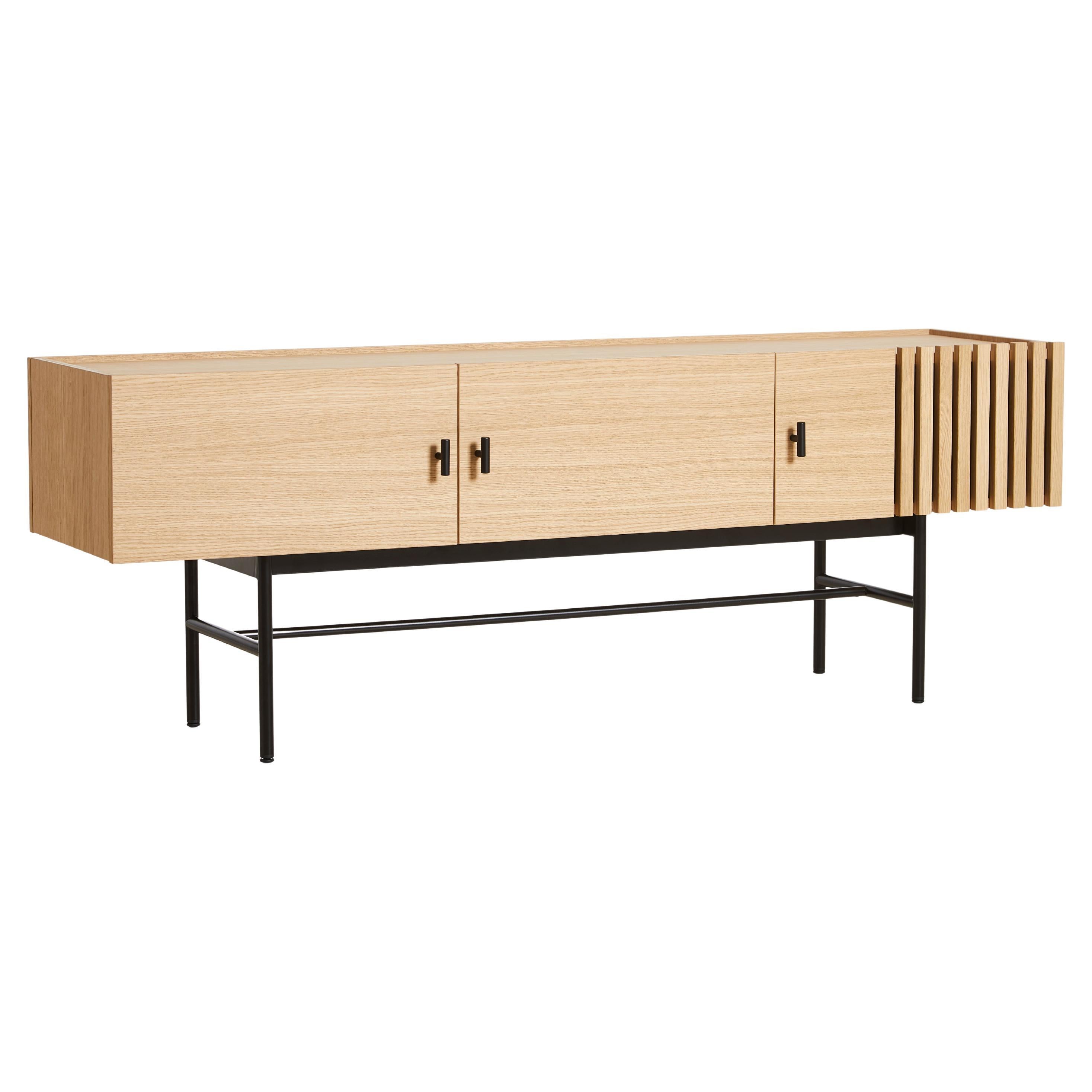 White Oak Array Low Sideboard 150 by Says Who For Sale at 1stDibs