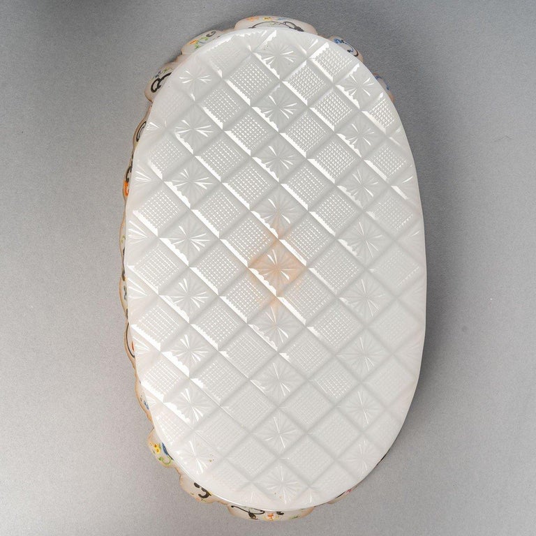 White Opaline Service, End of the 19th Century For Sale at 1stDibs