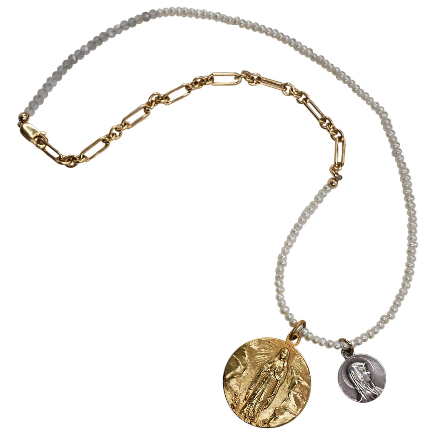 PRISTINE Chanel *ﾟLong SUPERMARKET Grocery FISHNET Pearl Necklace For ...