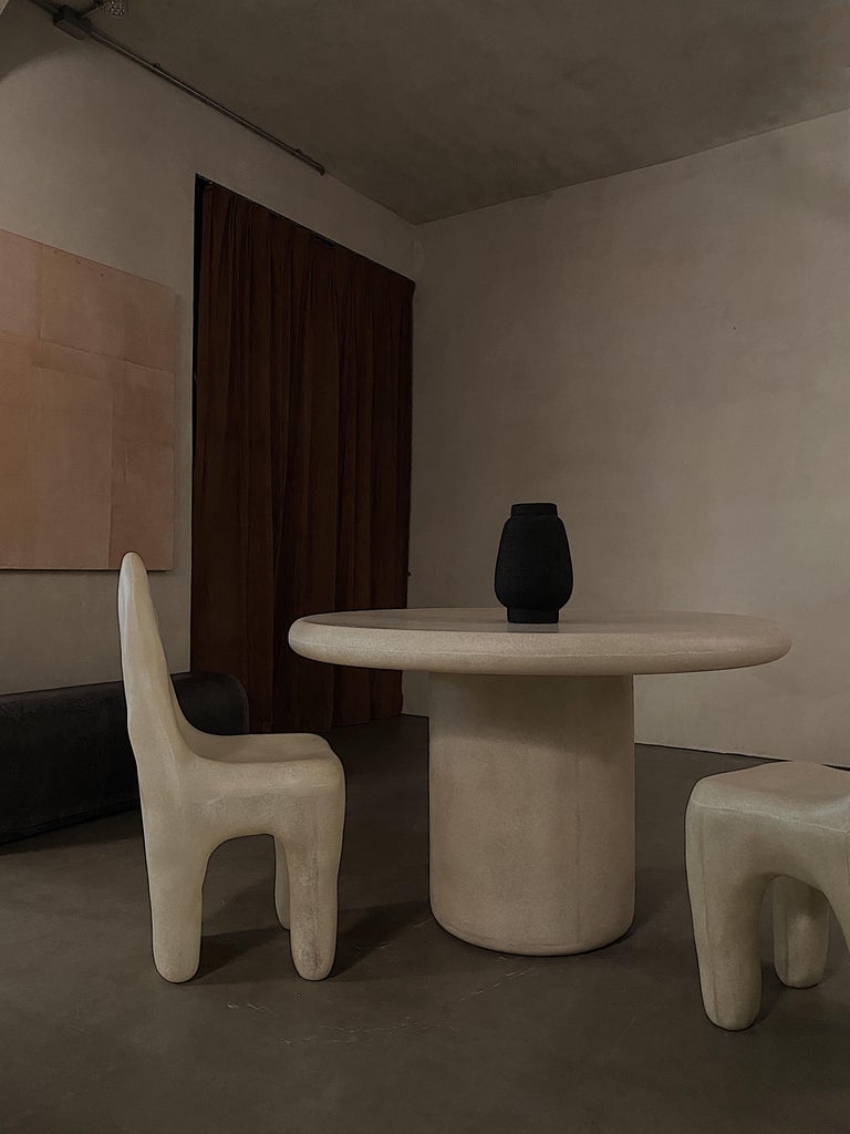 White Playdough Chair by Karstudio at 1stDibs