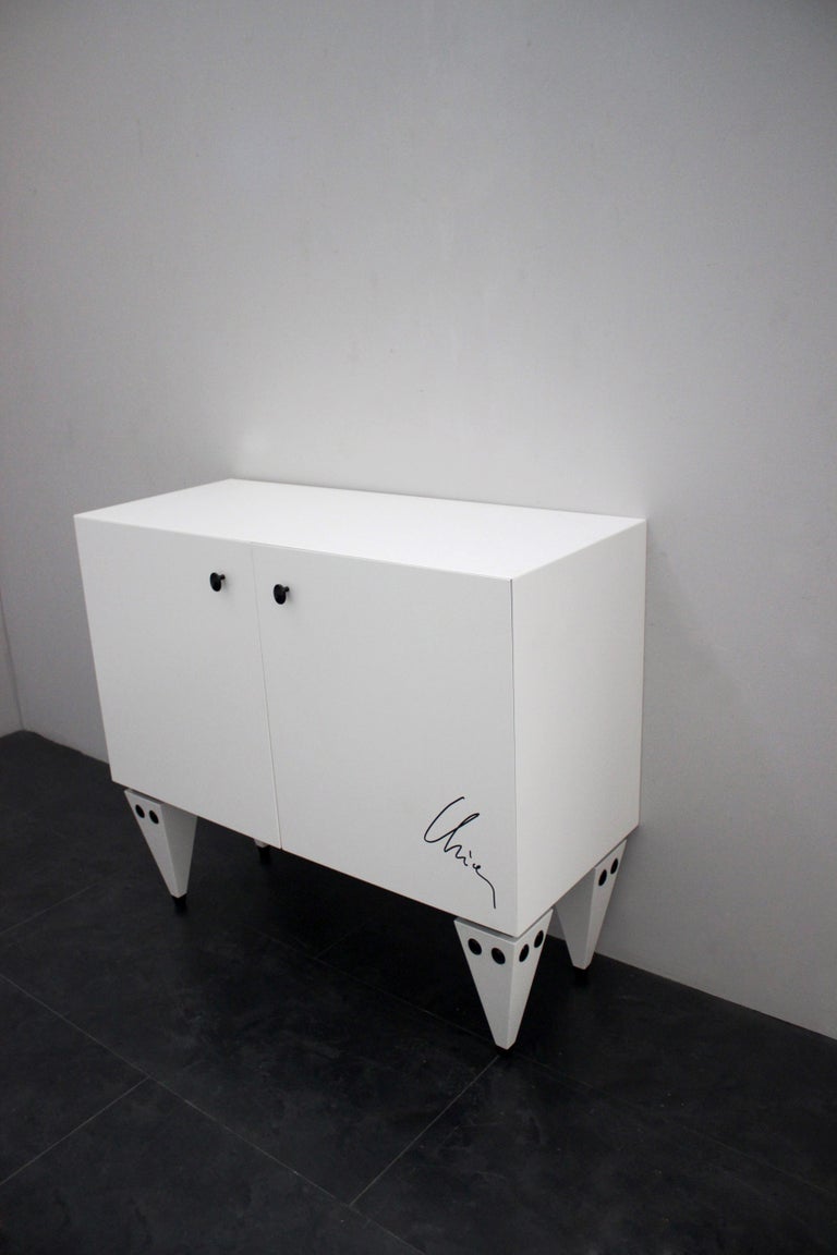 White Sideboard by Sandro Chia for Cleto Munari, 2008 For Sale at 1stDibs