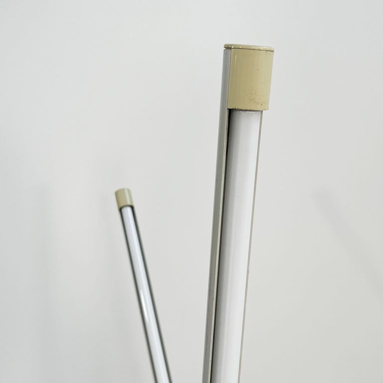 White Sistema Flu Floor Lamp XL by Rodolfo Bonetto for Luci Italia ...